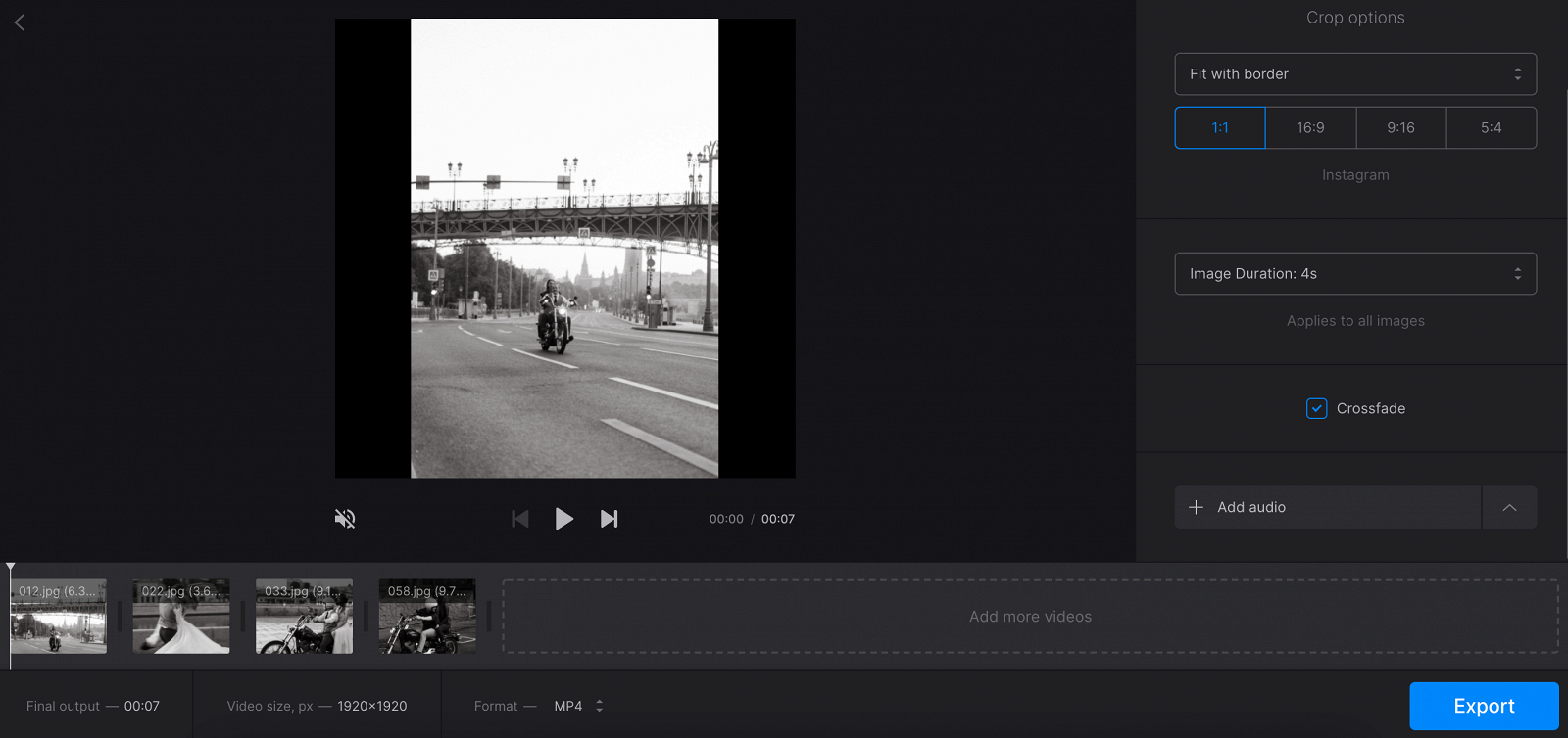 How to Make a Picture Slideshow on Mac — Clideo