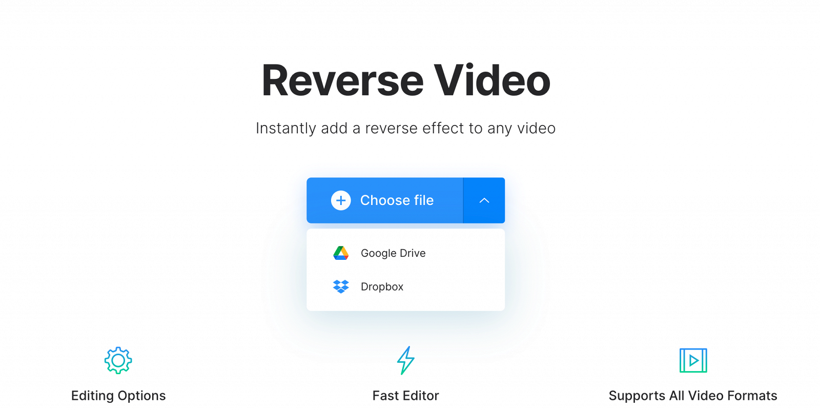 How to Reverse a Video for YouTube — Clideo
