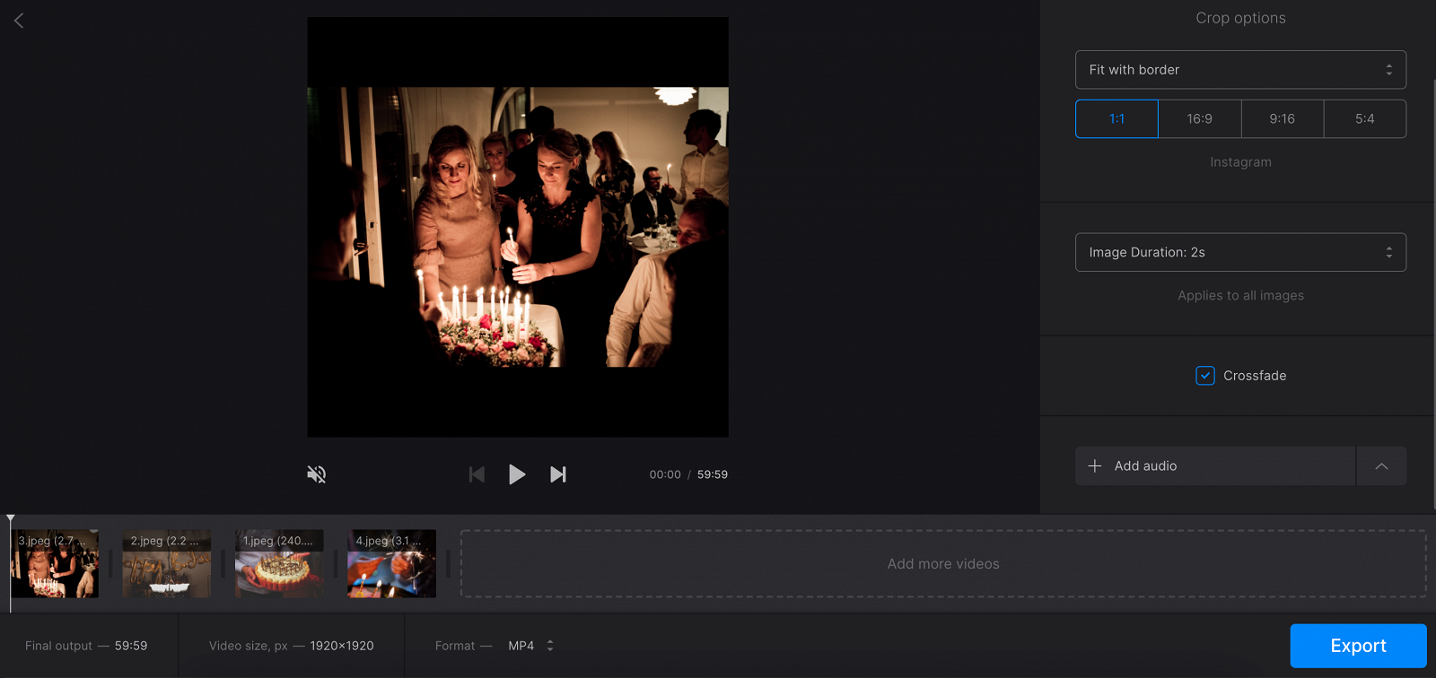 How to Make a Photo Slideshow on Mac — Clideo
