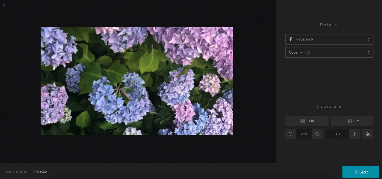 How to Resize Image to Fit Facebook Cover Photo Online — Clideo