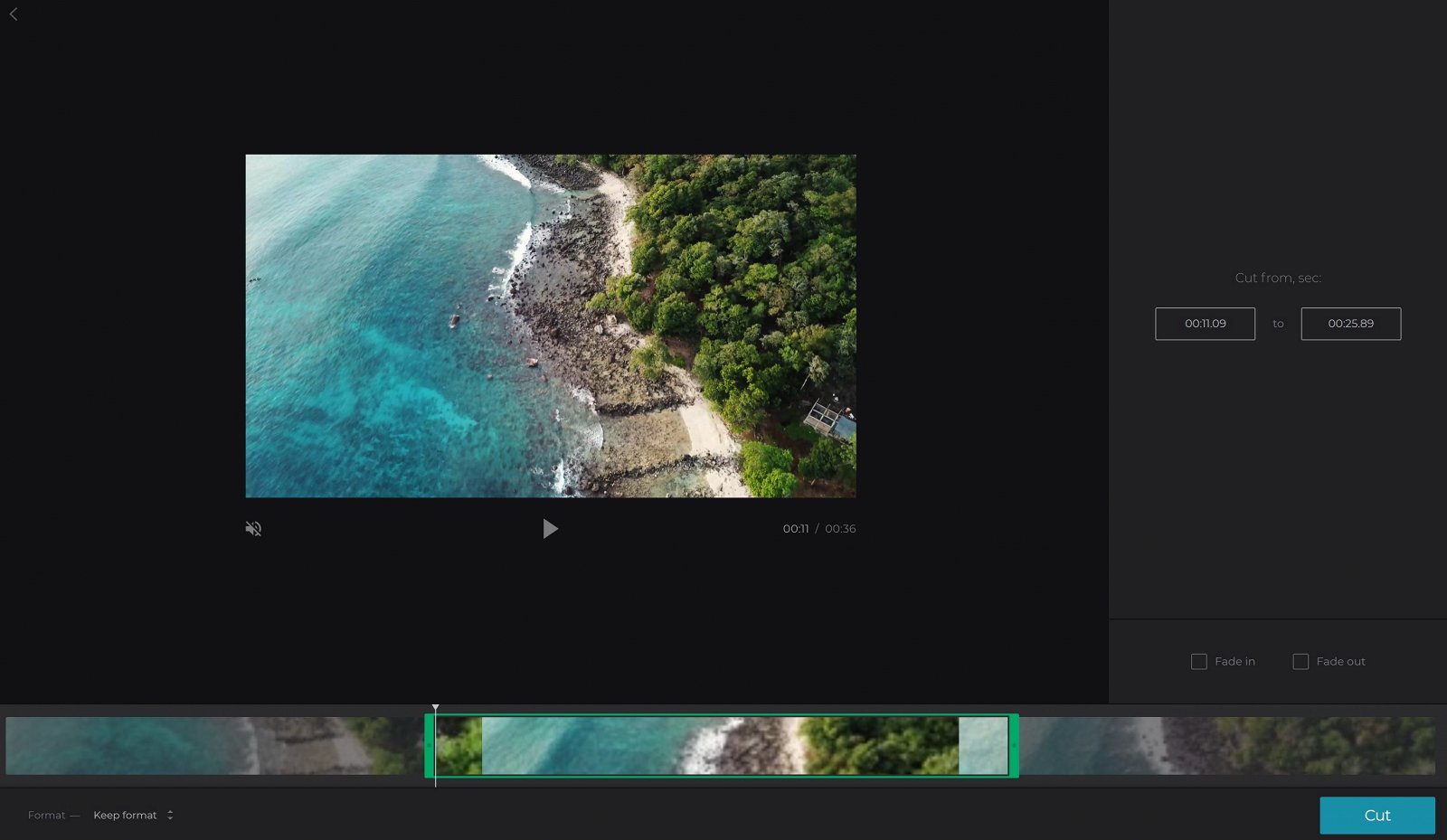 How to Cut Video for YouTube Online — Clideo