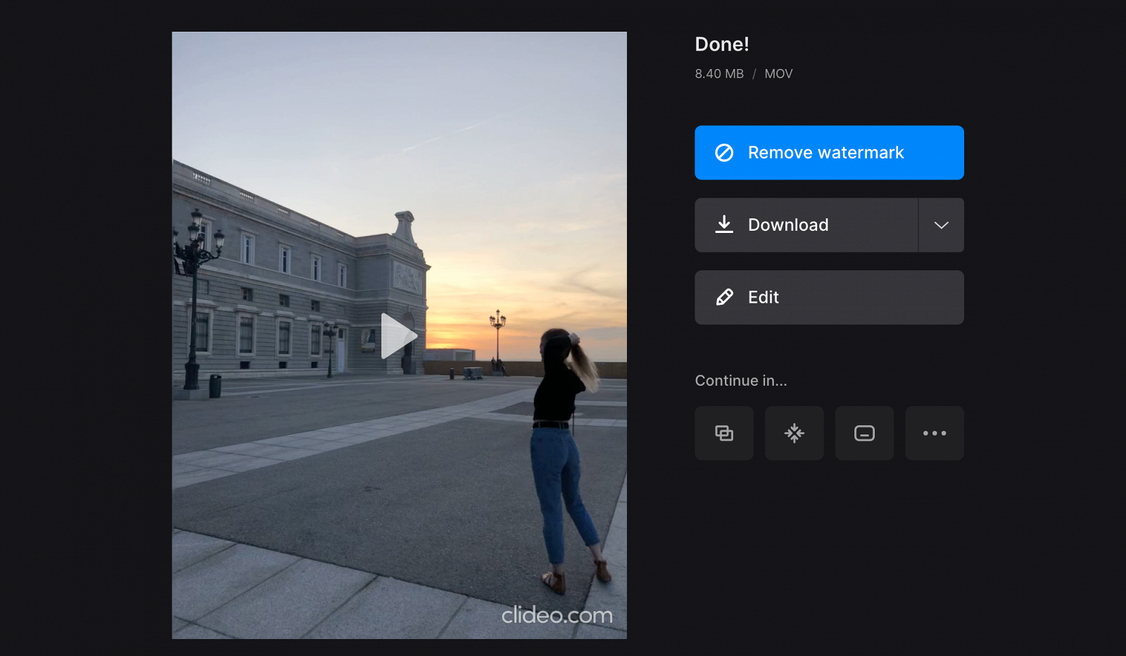 How to Loop a Video for YouTube — Clideo