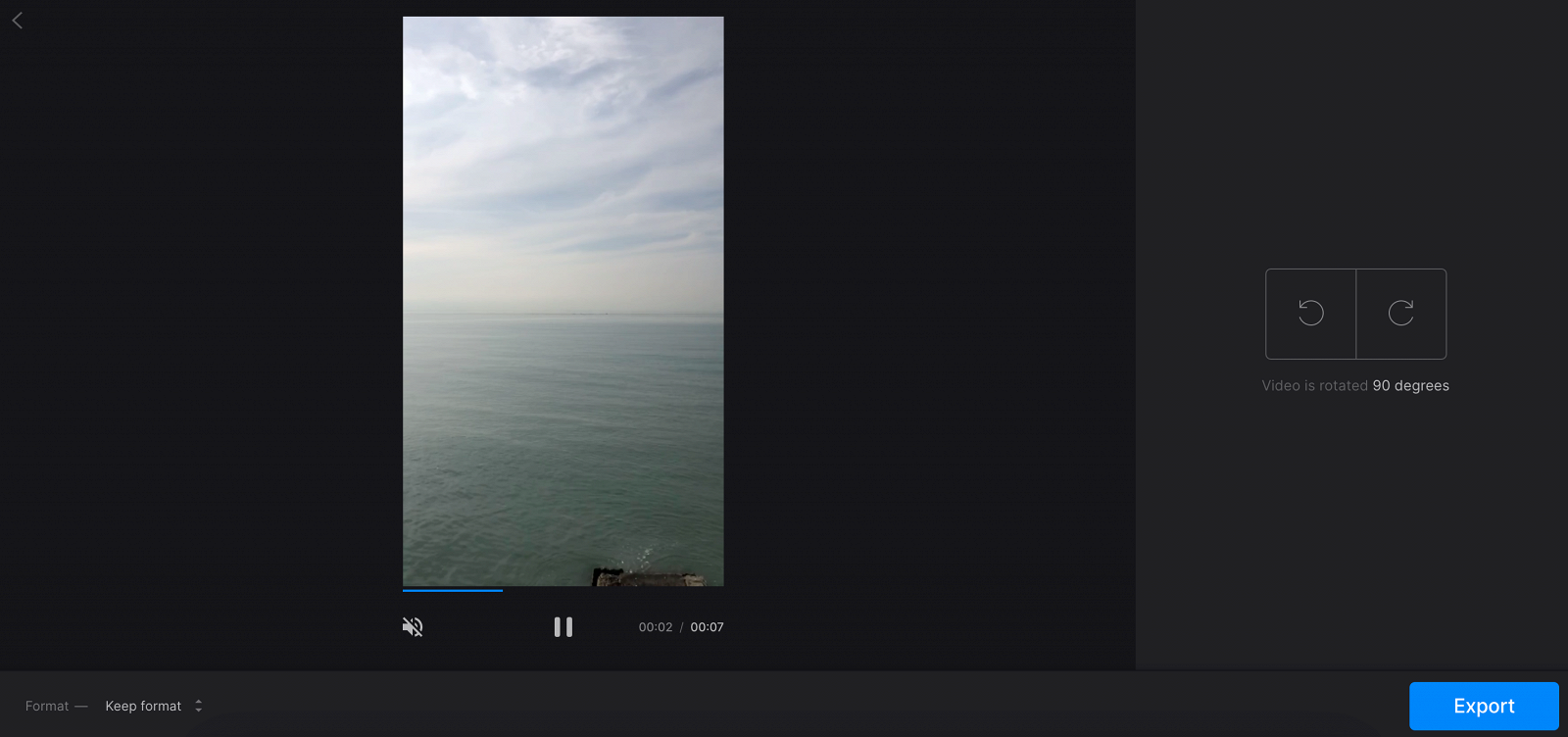 3 Ways to Make a Vertical Video Horizontal Online — Clideo