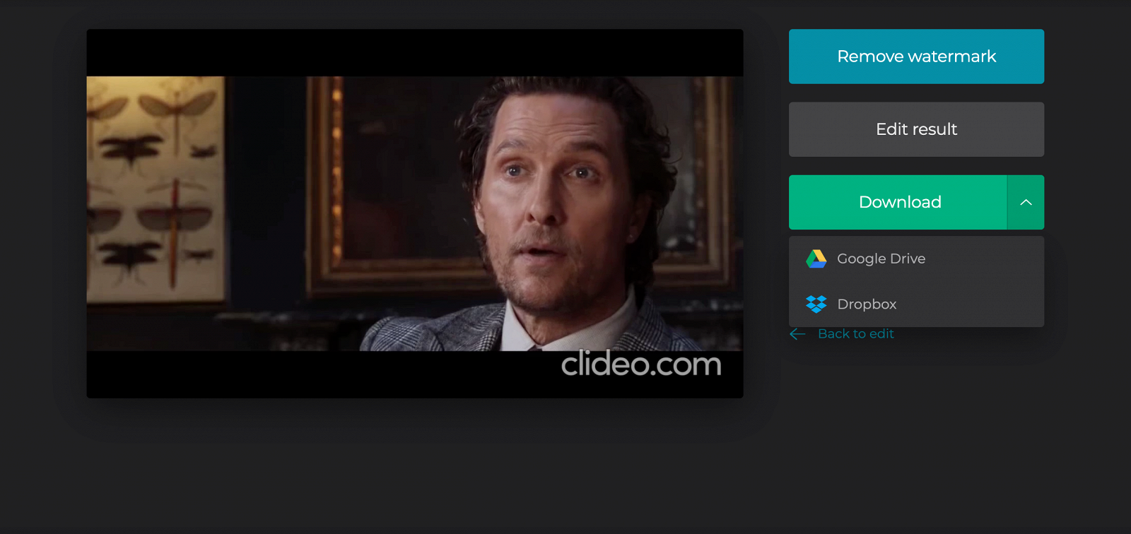 Cut Out Part of a Video for YouTube — Clideo