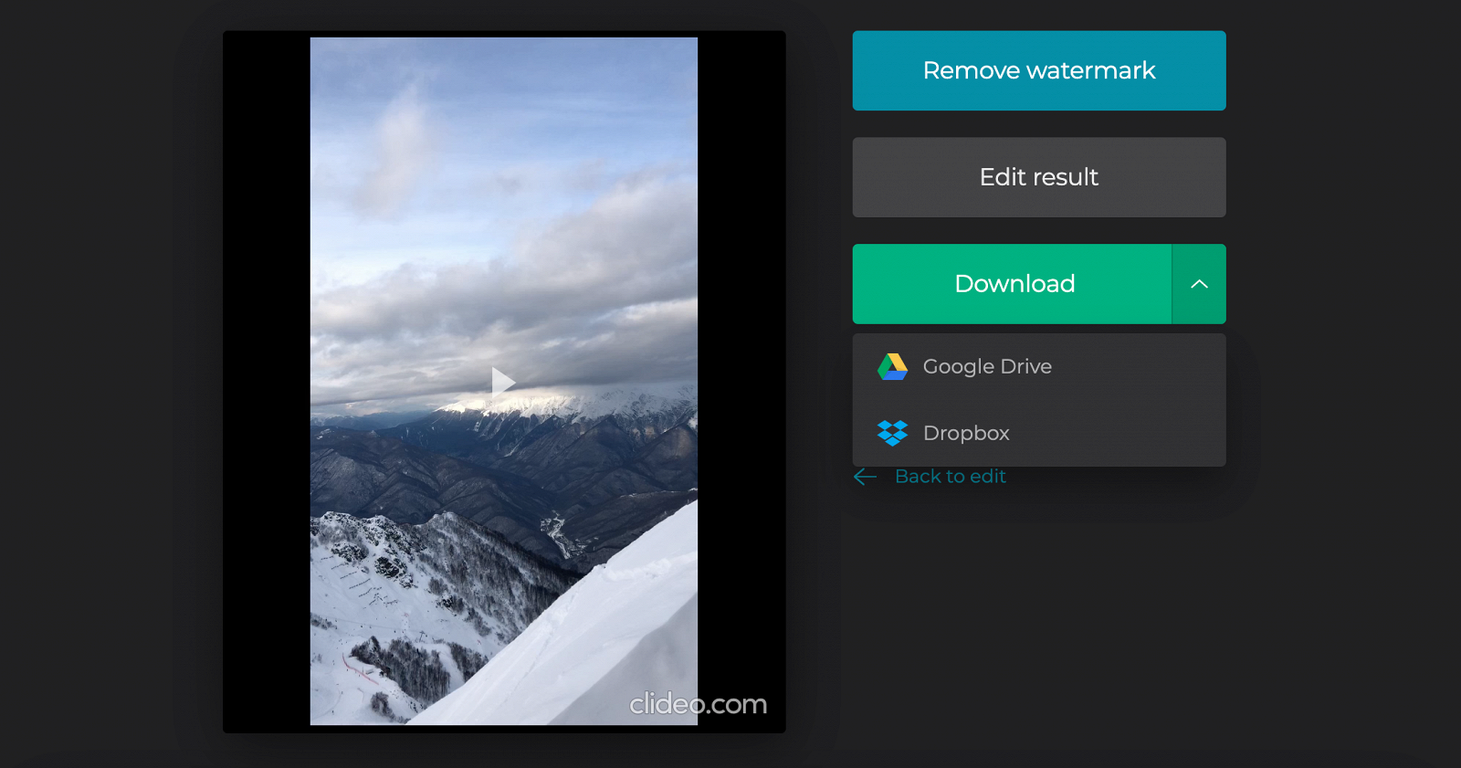Add Black Bars to Video — Clideo