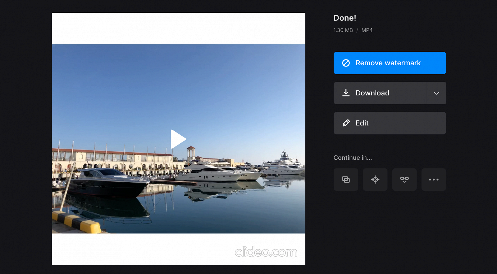 Native Resolution vs Supported Resolution — Clideo