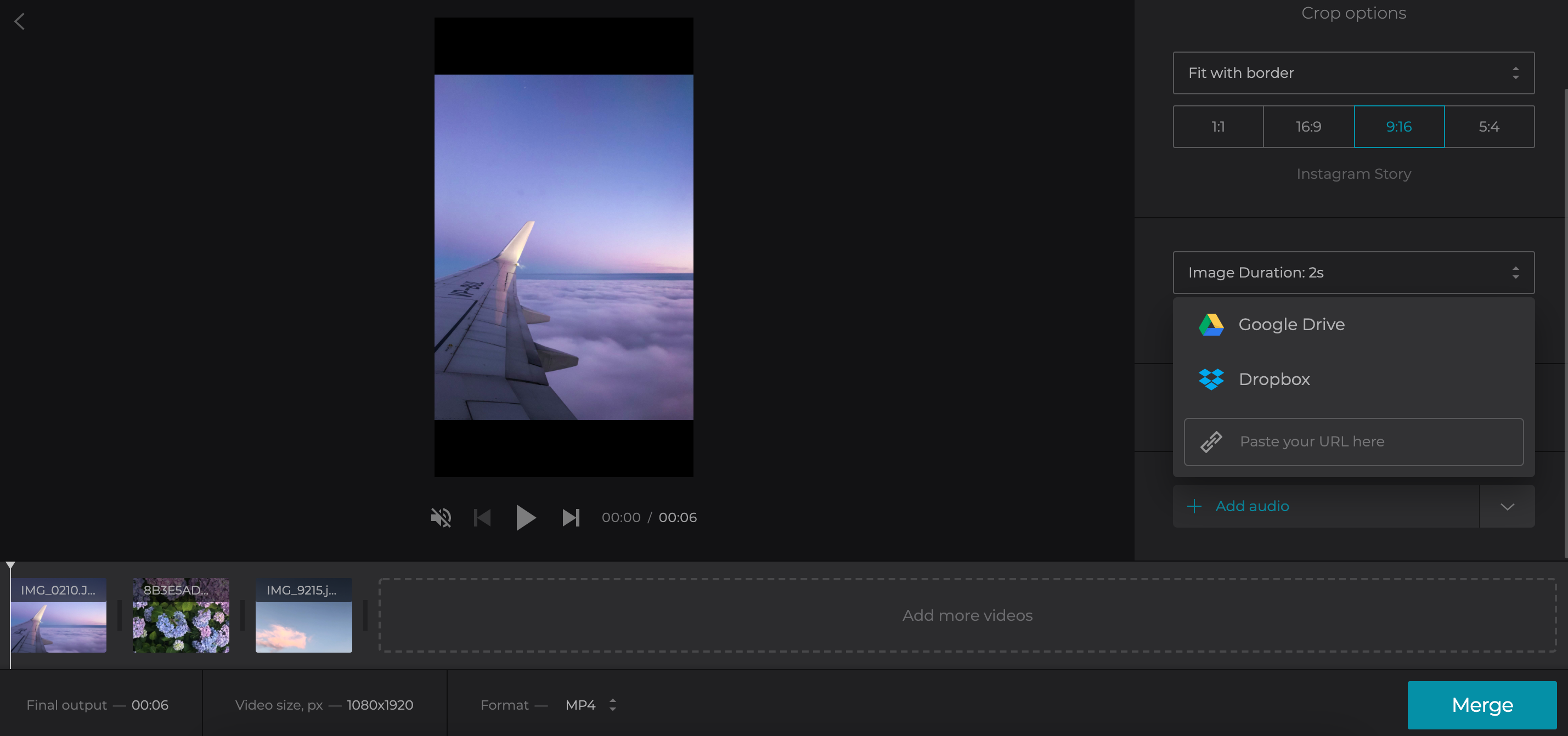 How to Convert JPG to MP4 — Clideo