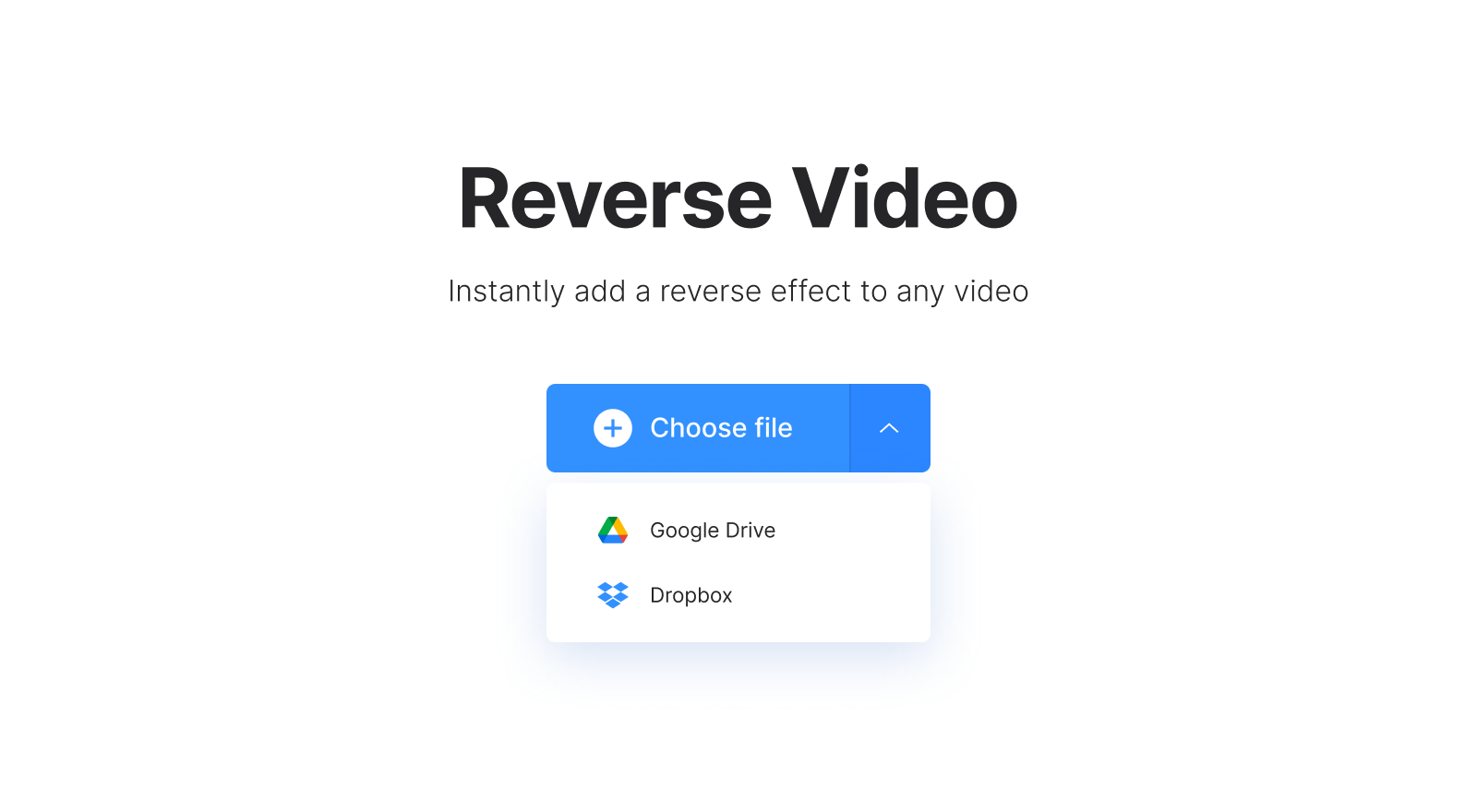 How To Put Video In Reverse Online Clideo