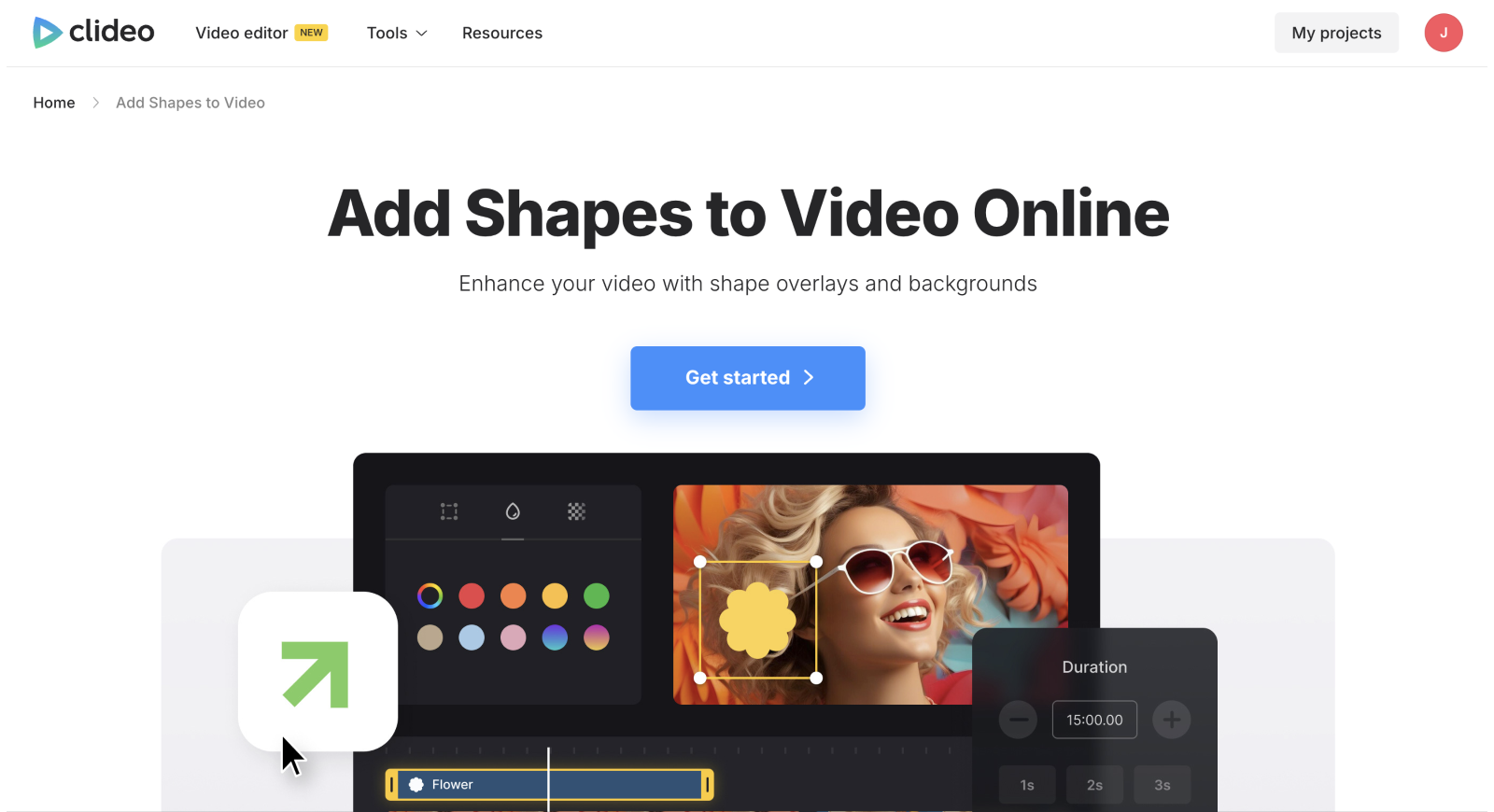 How to Add Arrows in Videos — Clideo How to Add Arrows in Videos — Clideo