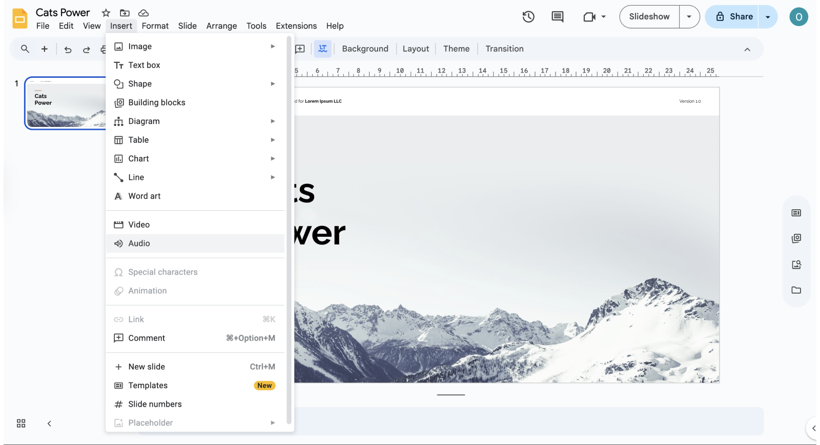 How to Add Voice Over to Google Slides Presentation — Clideo