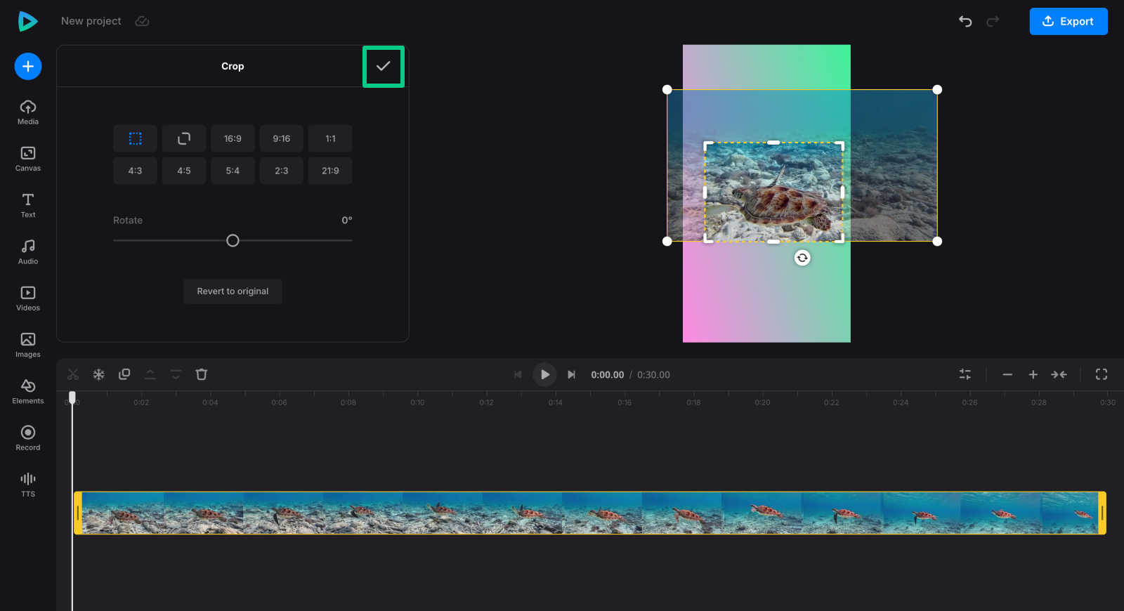 How to Crop a Horizontal Video to Vertical: Simple Steps — Clideo