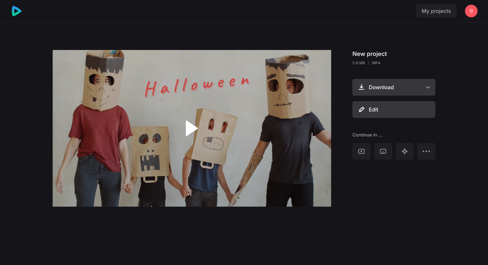 How to Add a Halloween Sticker to Your Video — Clideo