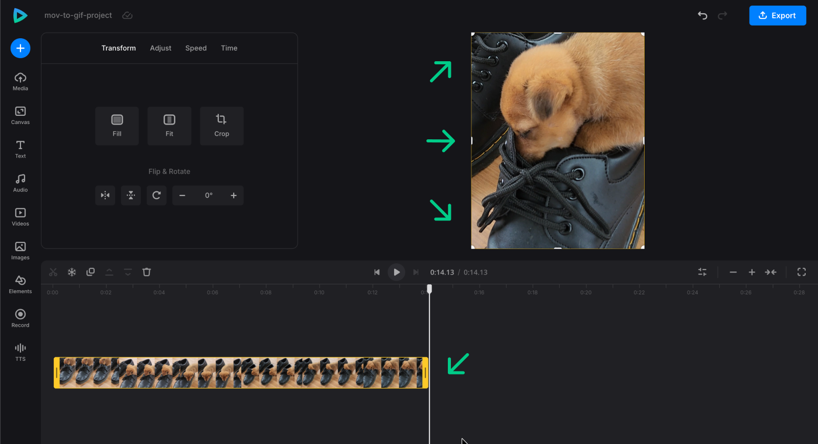 MOV to GIF: Easy GIF Creation for Apple Users — Clideo
