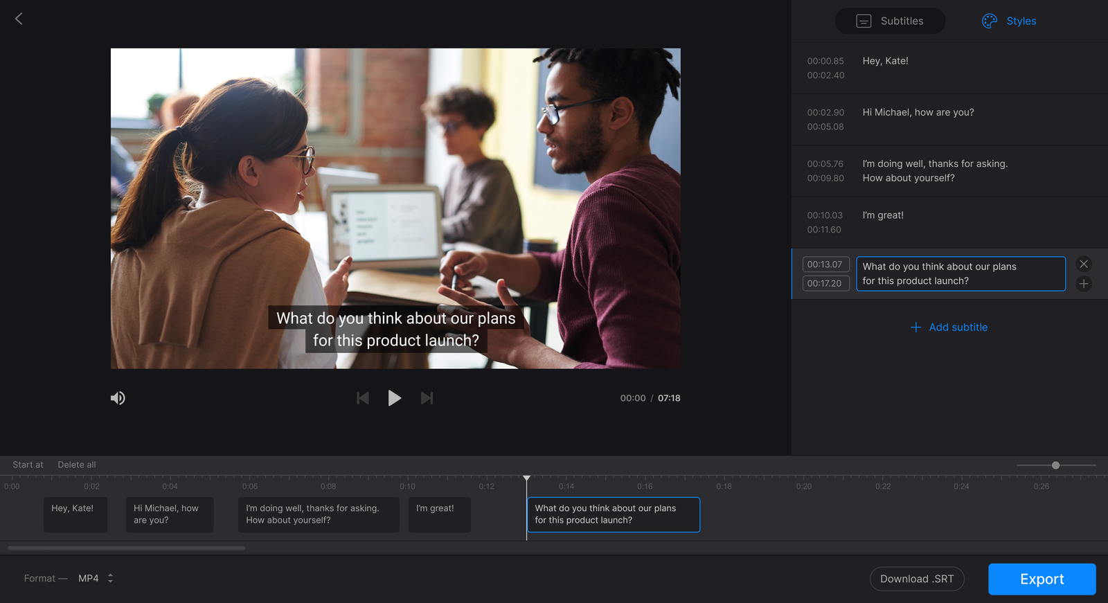 How To Generate Subtitles From Video Automatically Clideo