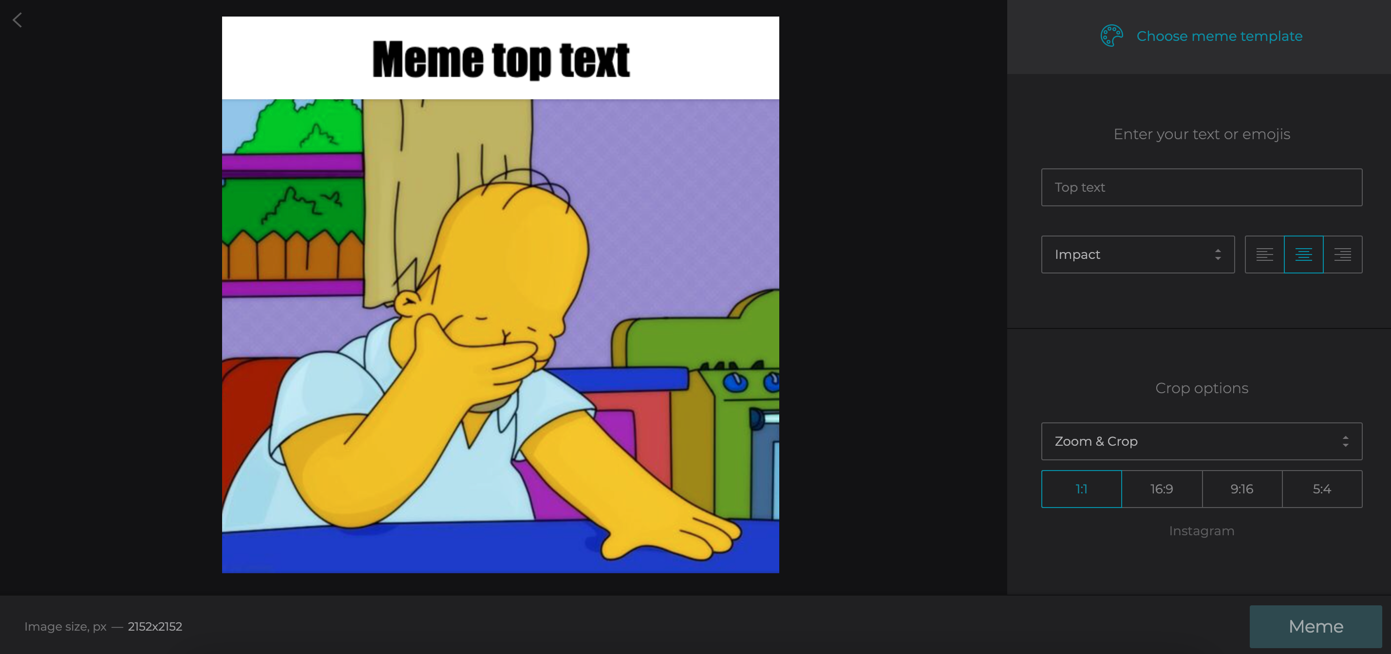Instagram Meme Maker Clideo