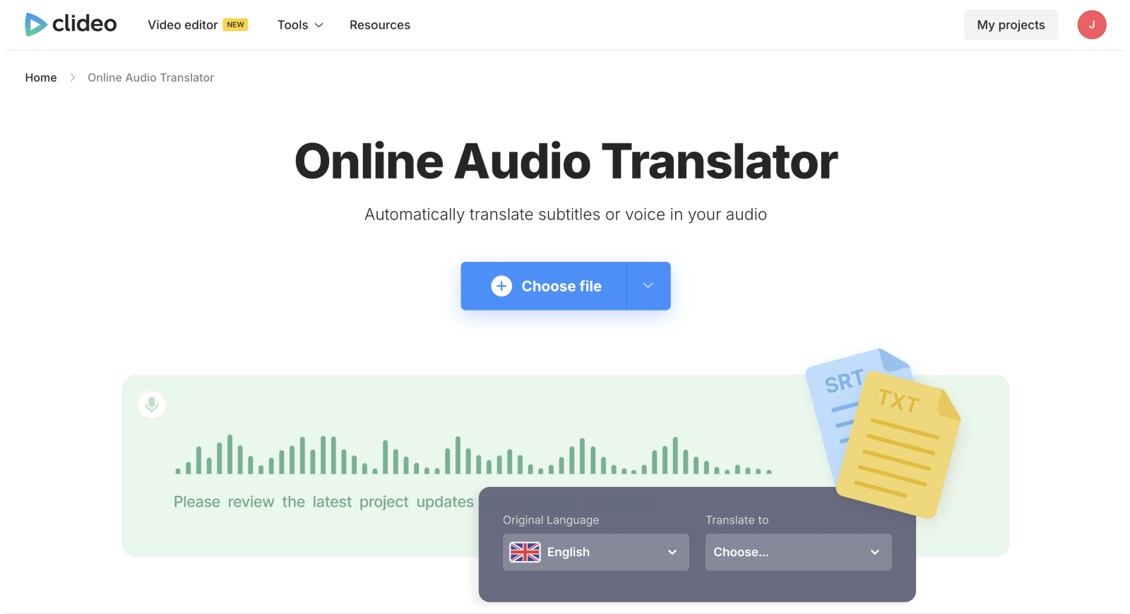 How to Translate Song Lyrics — Clideo