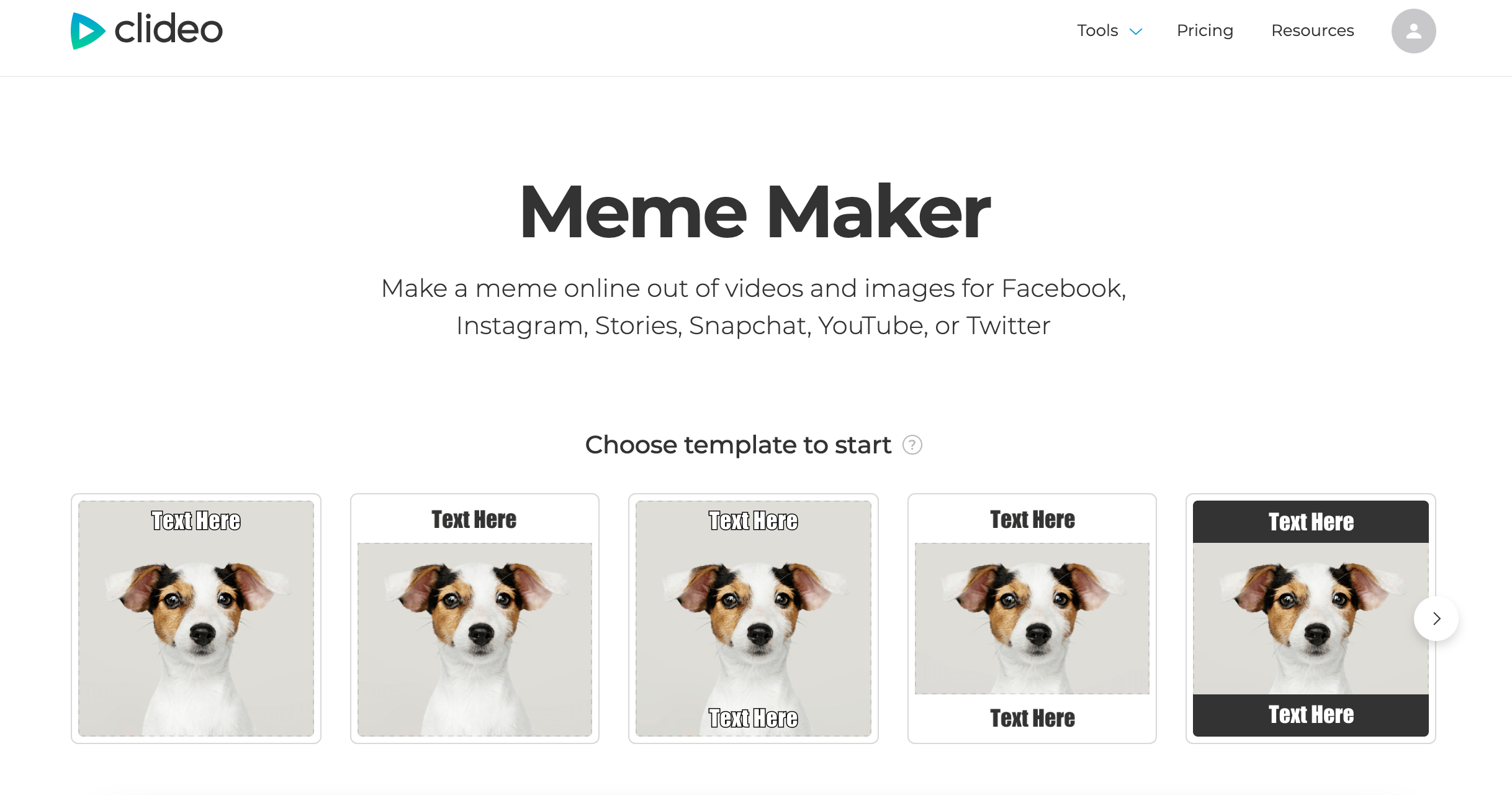 Instagram Meme Maker Clideo