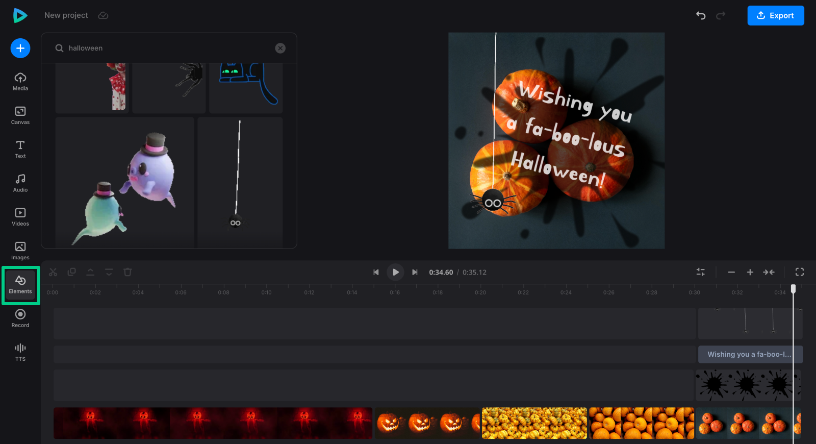 How to Make a Halloween GIF Online — Clideo