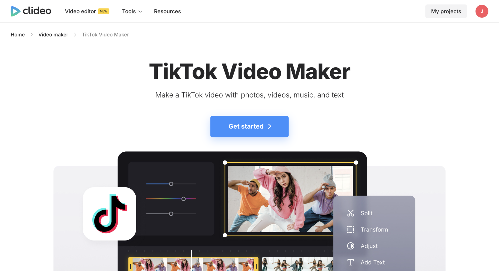 How to Make a Viral TikTok Video Online — Clideo